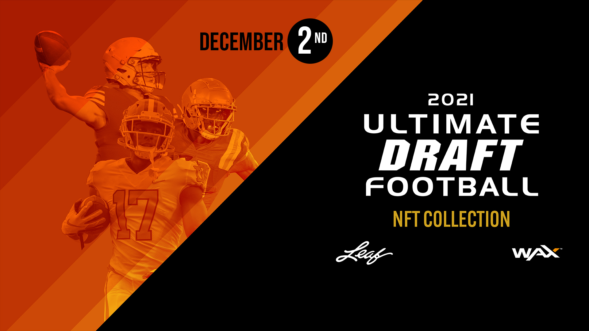 2021 Leaf Ultimate Draft Football - NFT edition